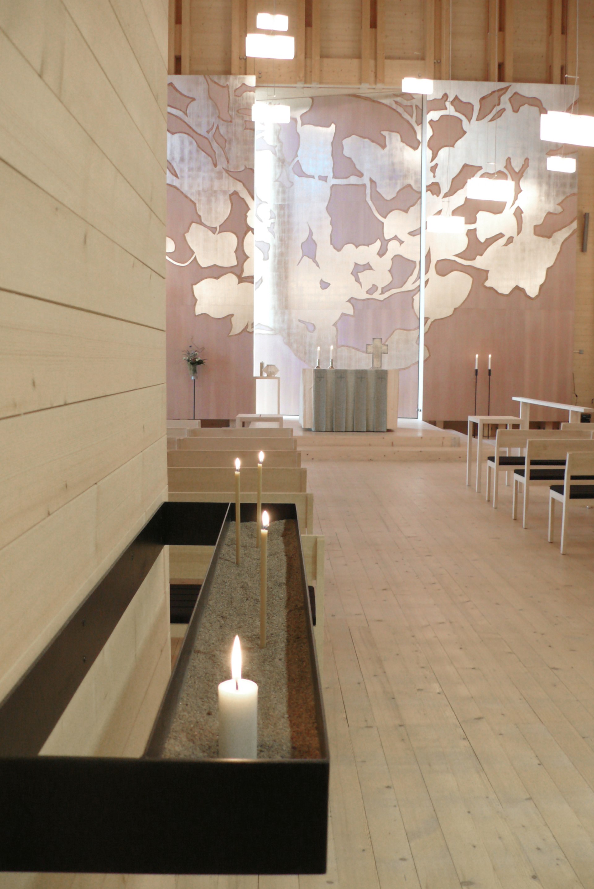 Viikki Church Interior - JKMM