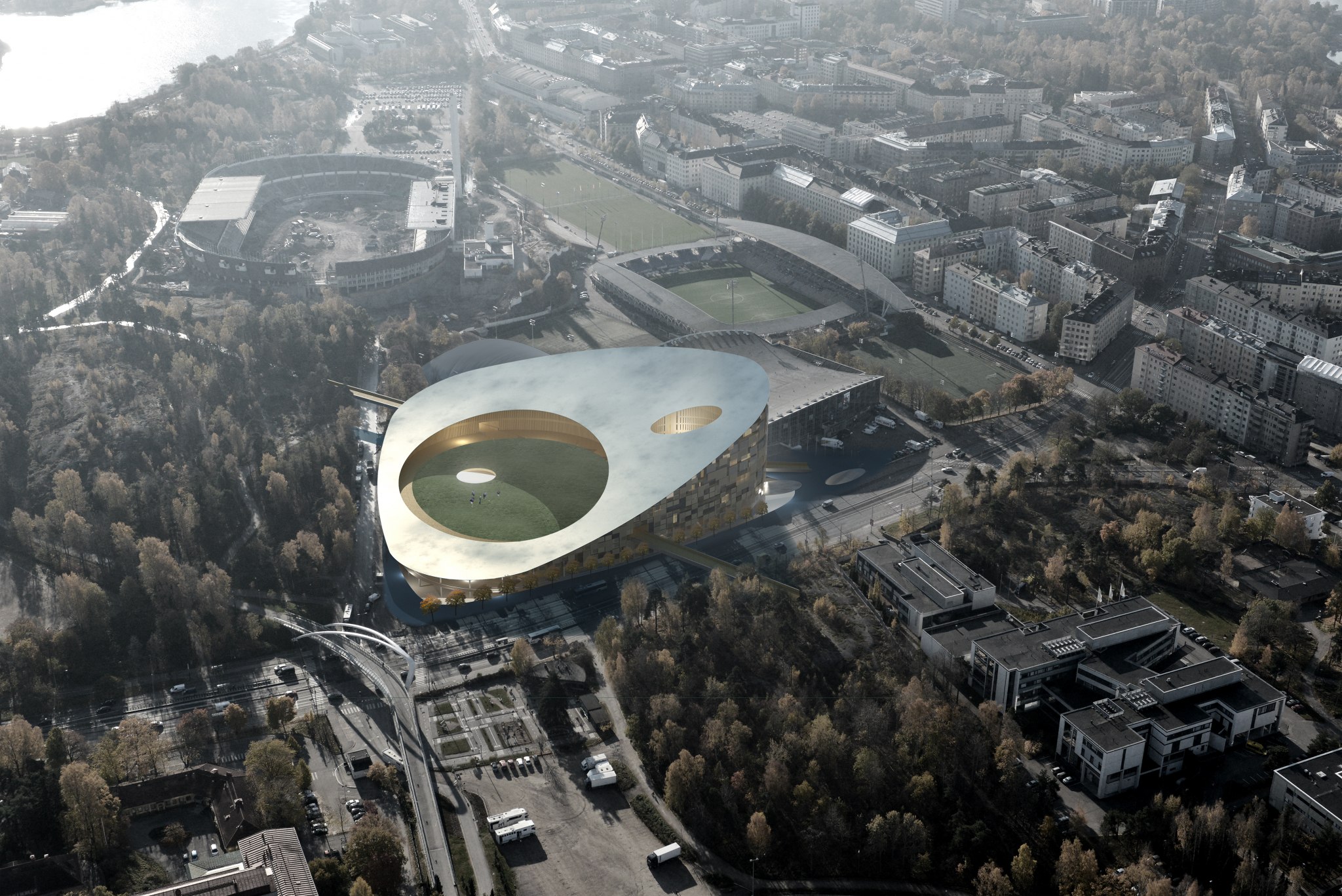 Helsinki Garden Event Arena - JKMM