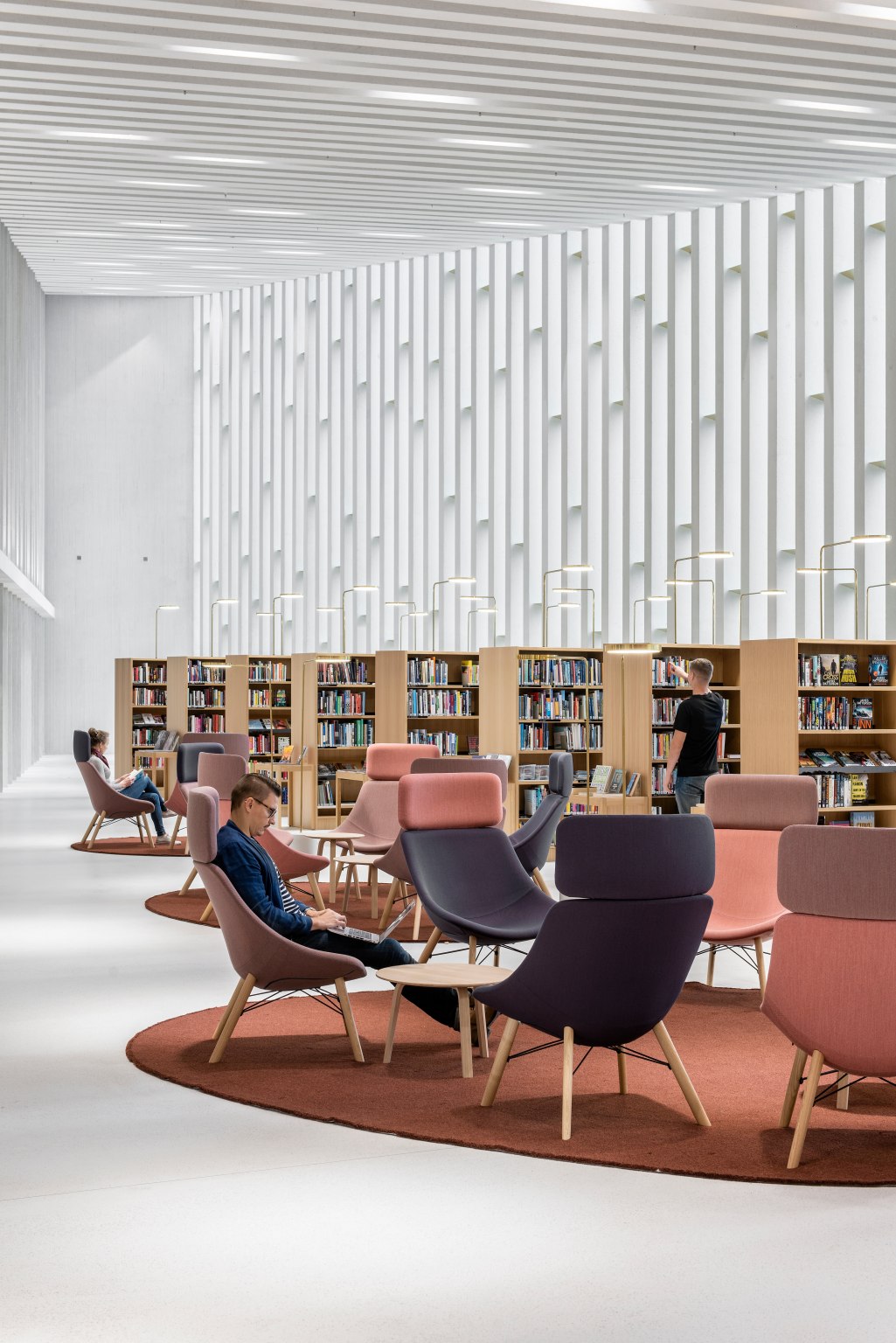 Kirkkonummi Library Interior - JKMM