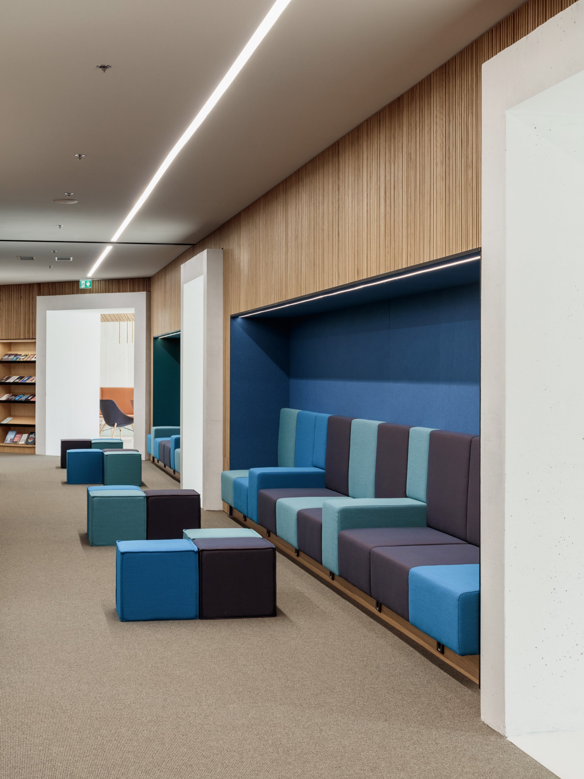 Kirkkonummi Library Interior - JKMM