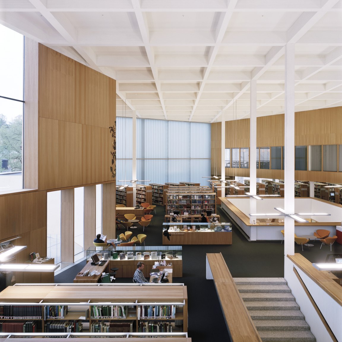 Turku Library Interior design by JKMM