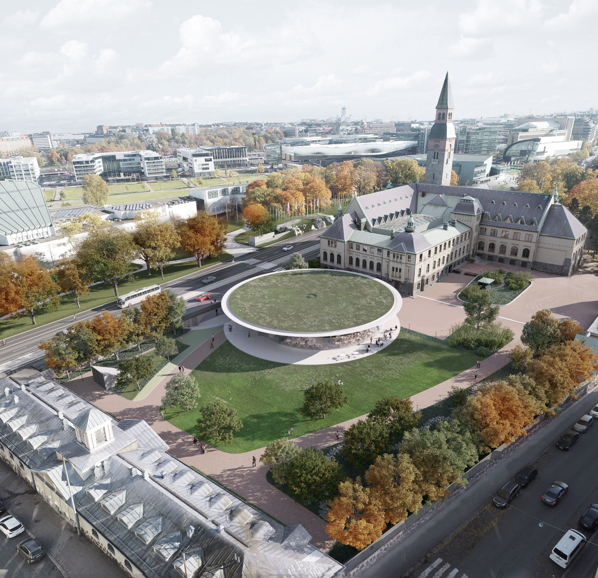 Finland’s New Museum of Architecture & Design by JKMM